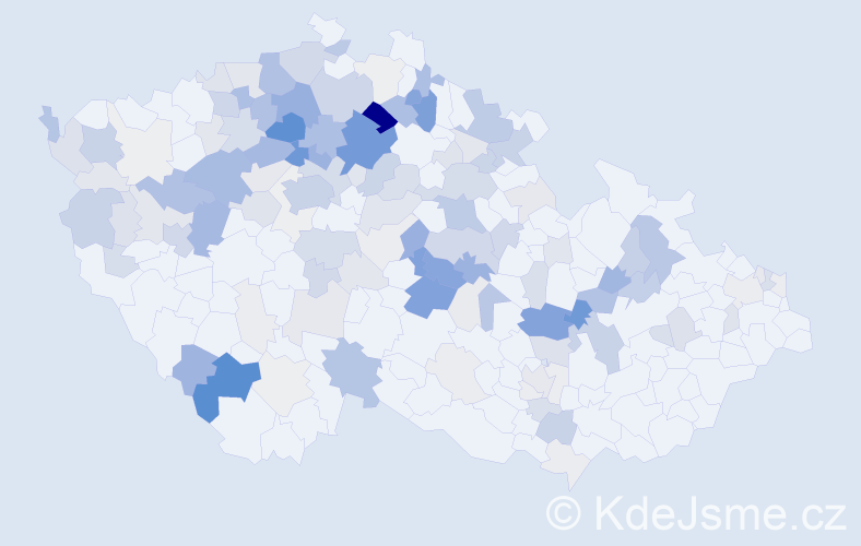 Příjmení | Fidler: 590 | KdeJsme.cz | Četnost příjmení nebo jména v ...